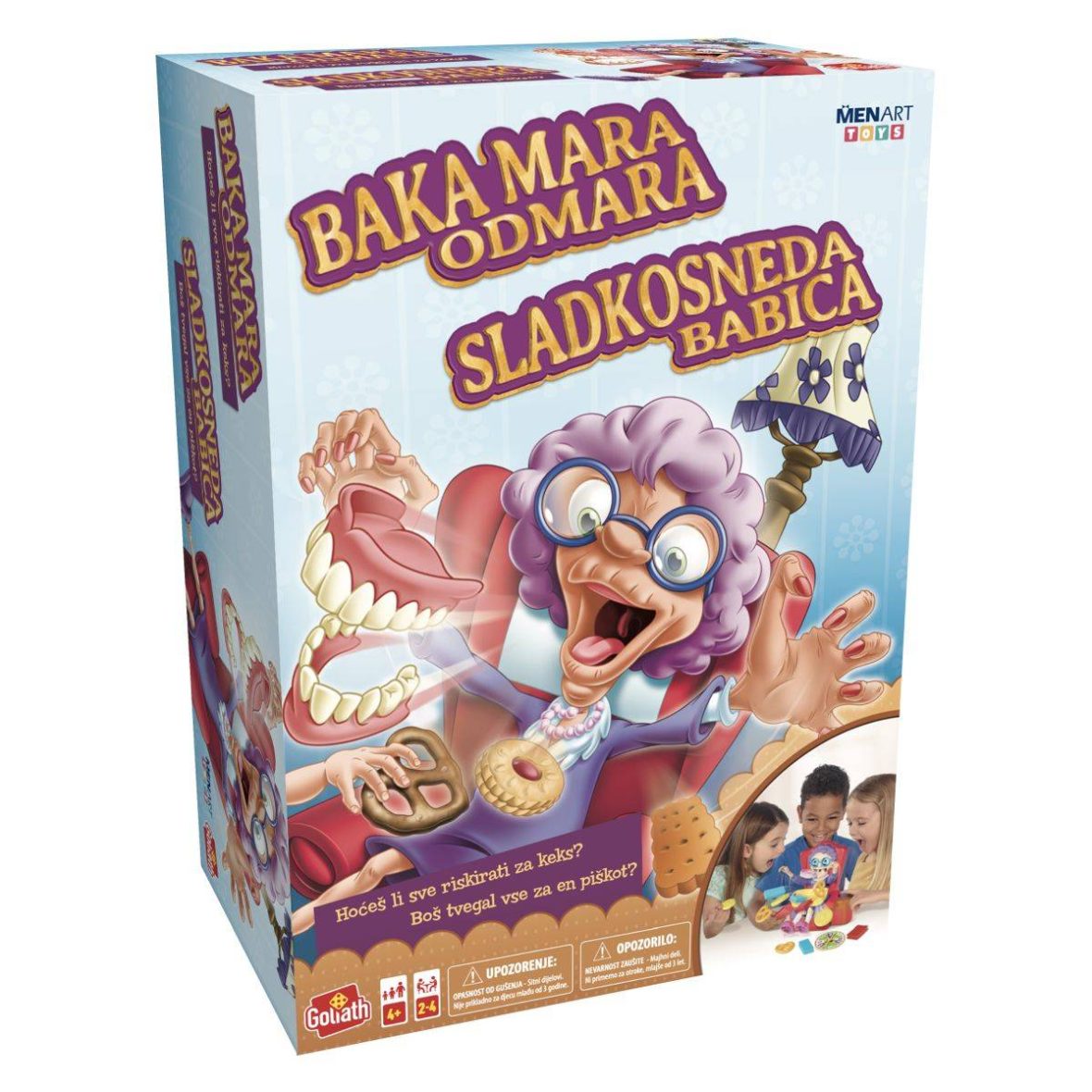 Družabna igra SLADKOSNEDA BABICA | Kahlica.si